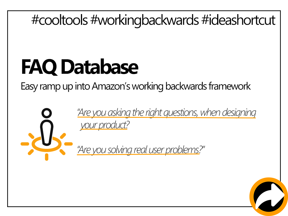 (PR)FAQ Database: The idea, present and future - Idea Shortcut